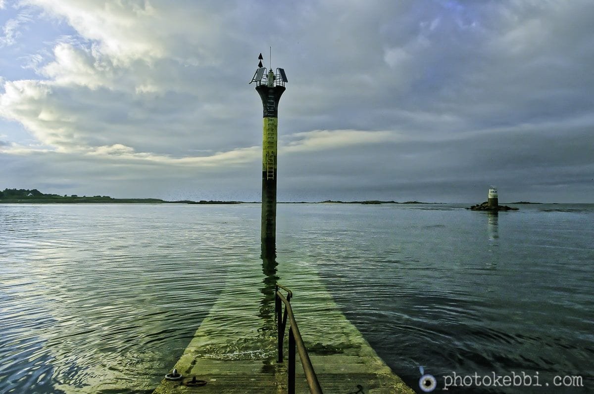 Phare marin passerelle de Roscoff selon Didier Venturini