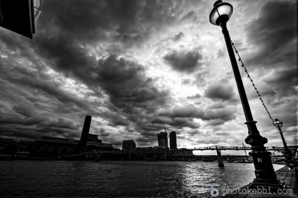 London City in the dark or a march day by Amy Levy