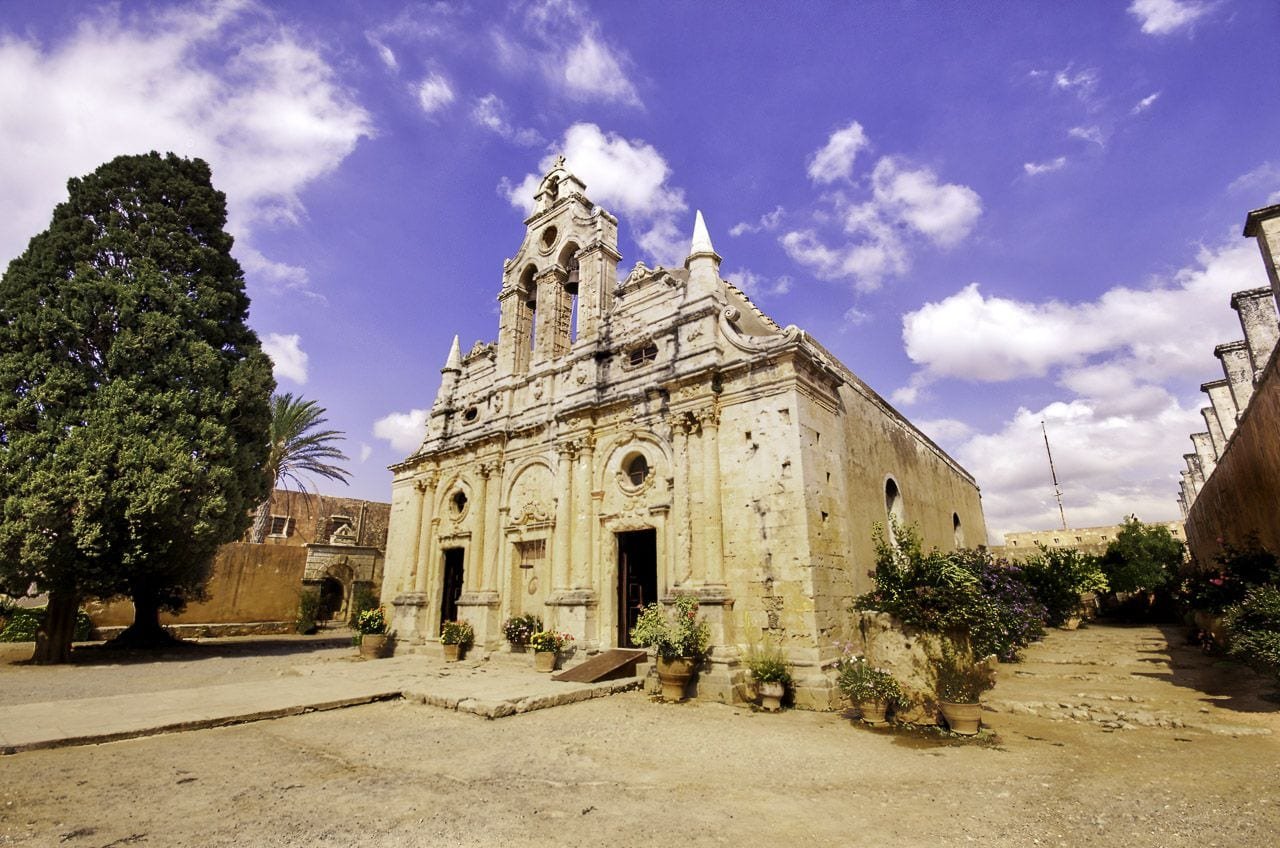 Arkadi le monastère : beauté d'aujourd'hui, massacre d'hier