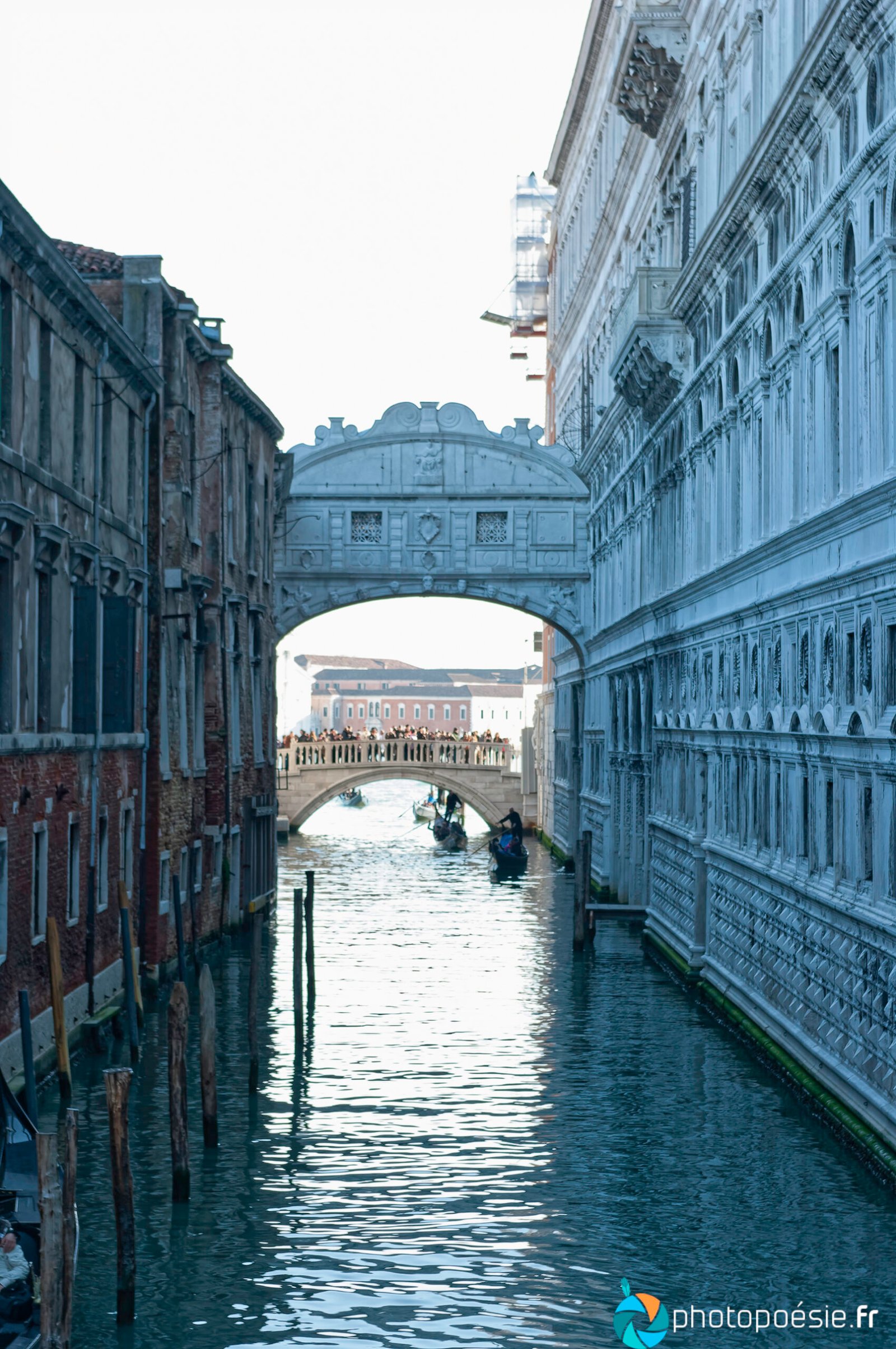Le pont des soupirs (Ponte dei sospiri) - Venise de Lord Byron
